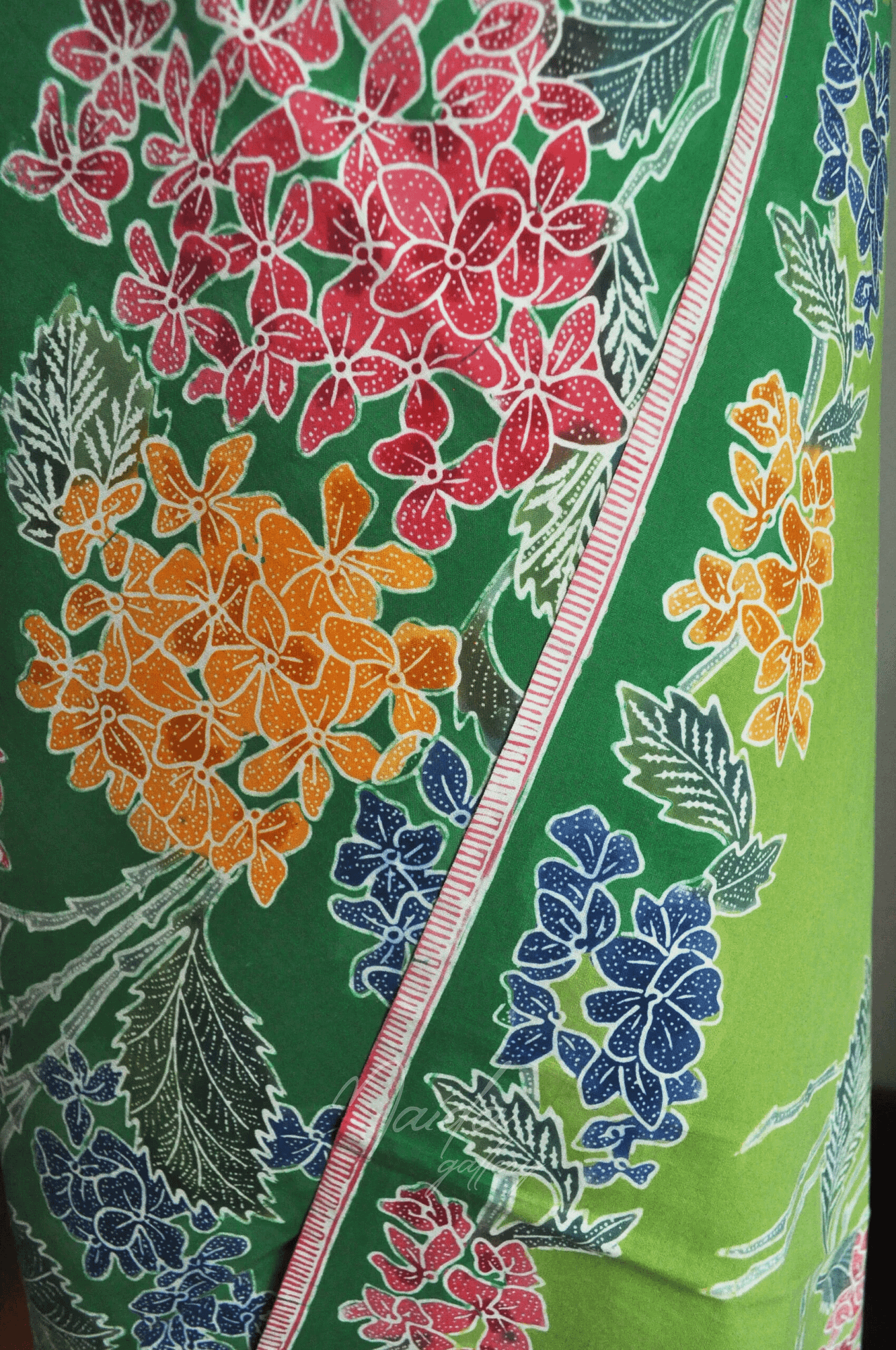 Batik Bunga - Hijau Muda - Maidagallery
